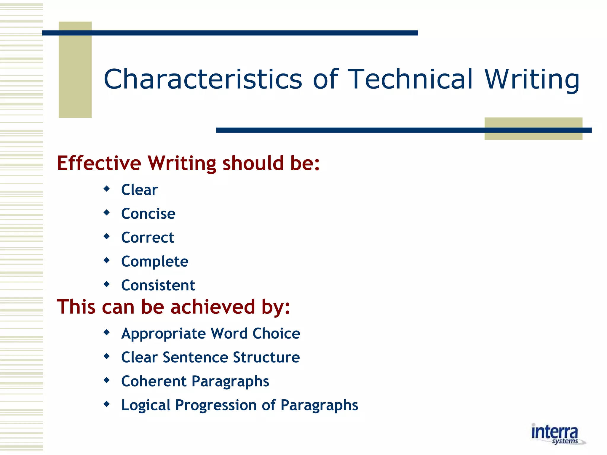Technical Writing_An Introduction | PPT