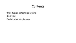 Technical writing process | PPTX | Desktop Publishing | Computer ...