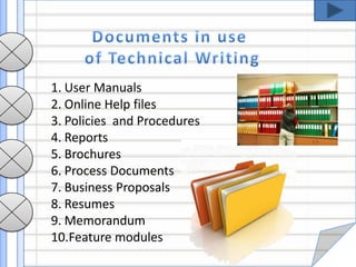 Technical writing report | PPTX
