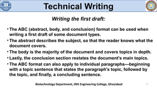 Technical writing | PDF