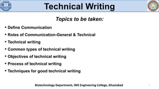 Technical writing | PDF