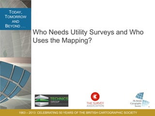 Utility detection and mapping, setting the standards for the future ...
