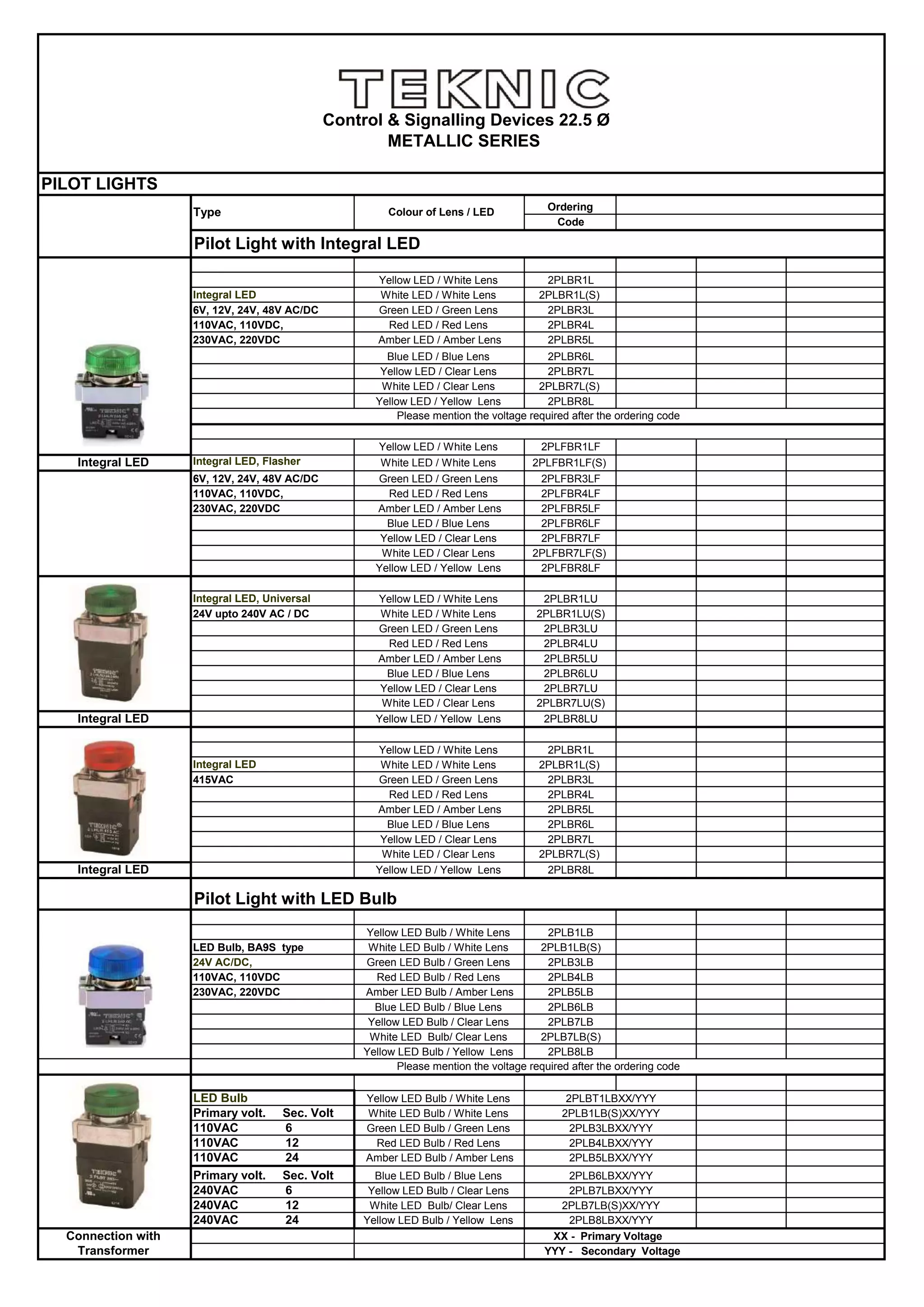 Technics switches metal series2 | PDF