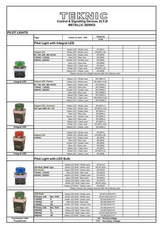 Technics switches metal series2 | PDF