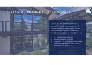 TechniDataTCCCorporatePresentation ion.pdf