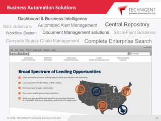 Technigent Corporate-Presentation | PDF | Computer Software and ...