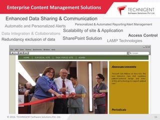 Technigent Corporate-Presentation | PDF | Computer Software and ...