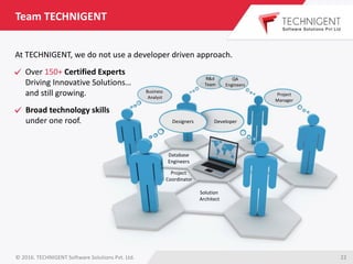 Technigent Corporate-Presentation | PDF | Computer Software and ...