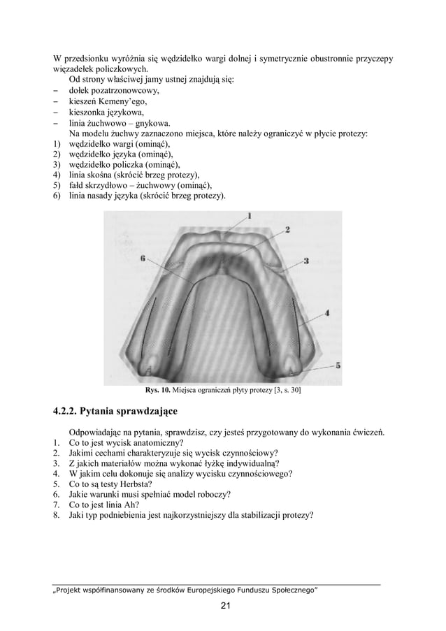 Wykonywanie protez całkowitych | PDF | Dental Health | Diseases and Conditions