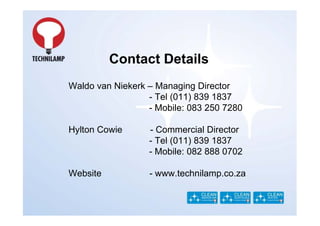 Technilamp presentation | PDF | Skin and Dermatology | Diseases and ...