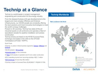 Technip case study | PPT