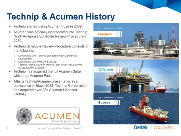 Technip case study | PPT