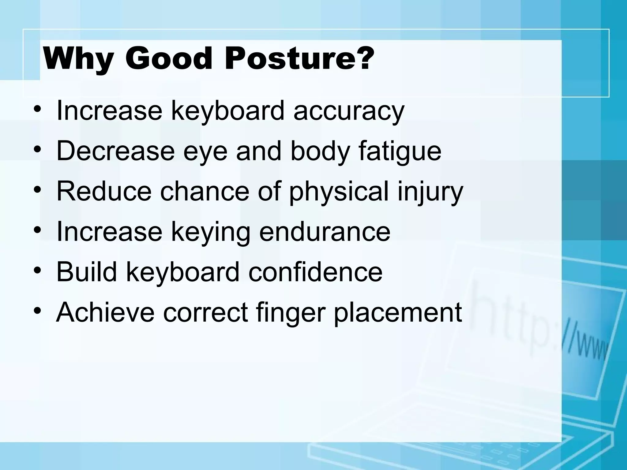 Keyboarding Techniques | PPT