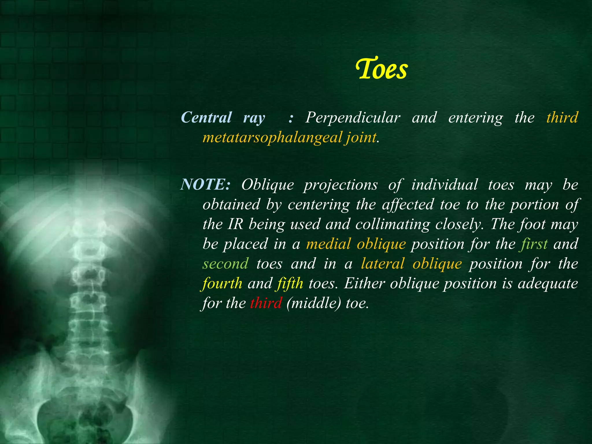 Technique 1 Lower limbs 1 | PPTX