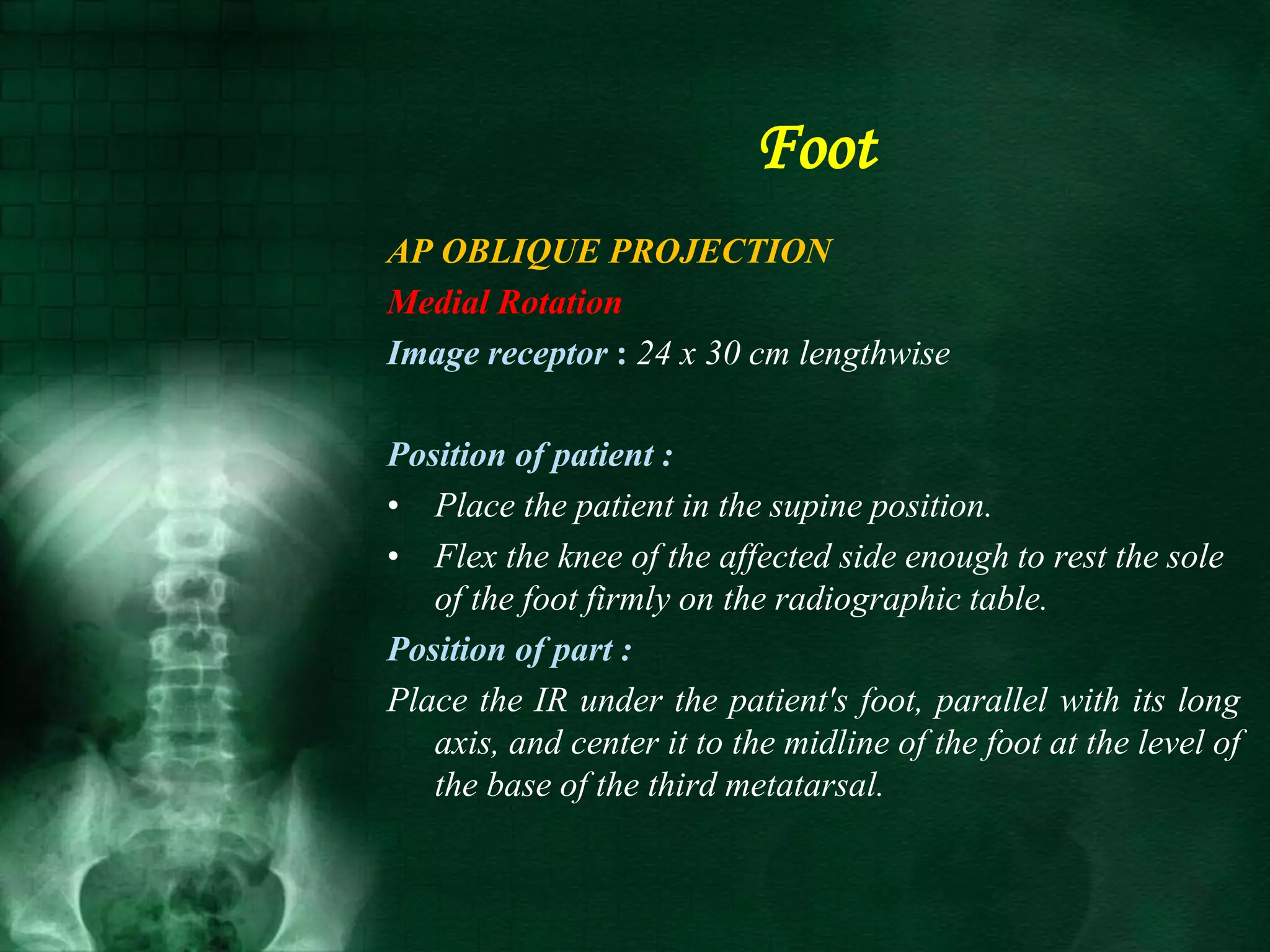 Technique 1 Lower limbs 1 | PPTX