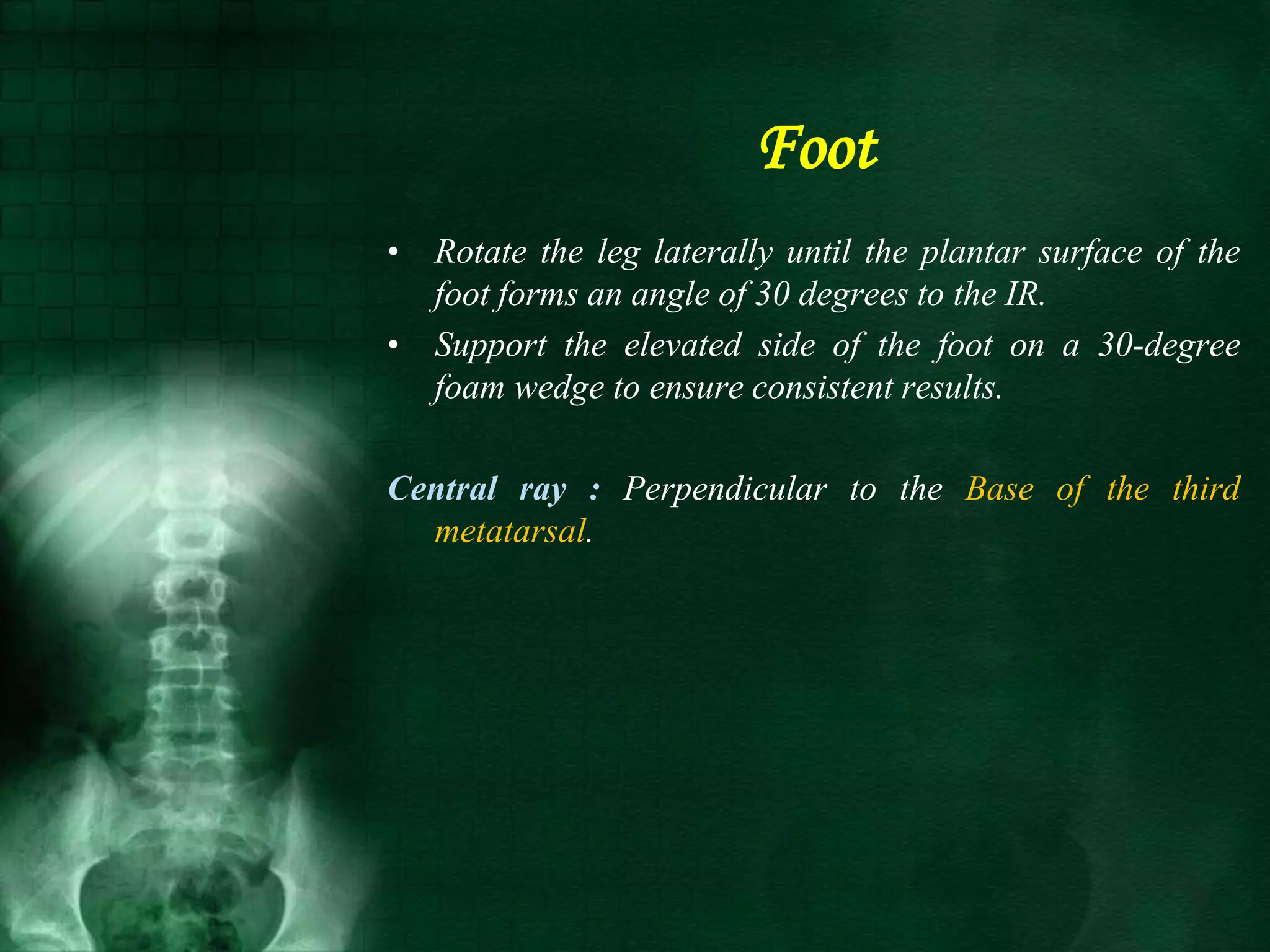 Technique 1 Lower limbs 1 | PPTX