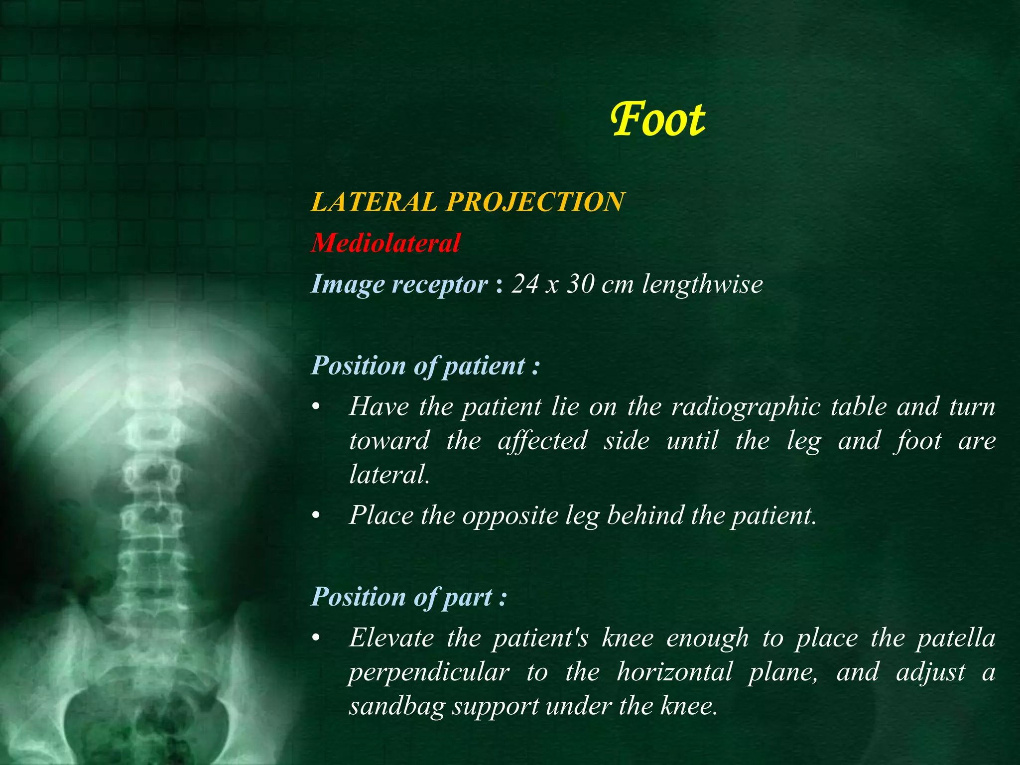 Technique 1 Lower limbs 1 | PPTX