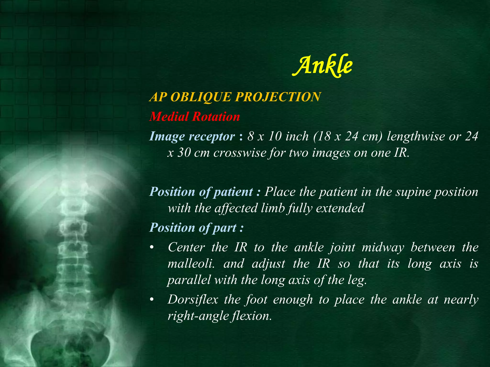 Technique 1 Lower limbs 1 | PPTX