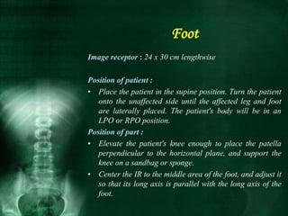 Technique 1 Lower limbs 1 | PPTX