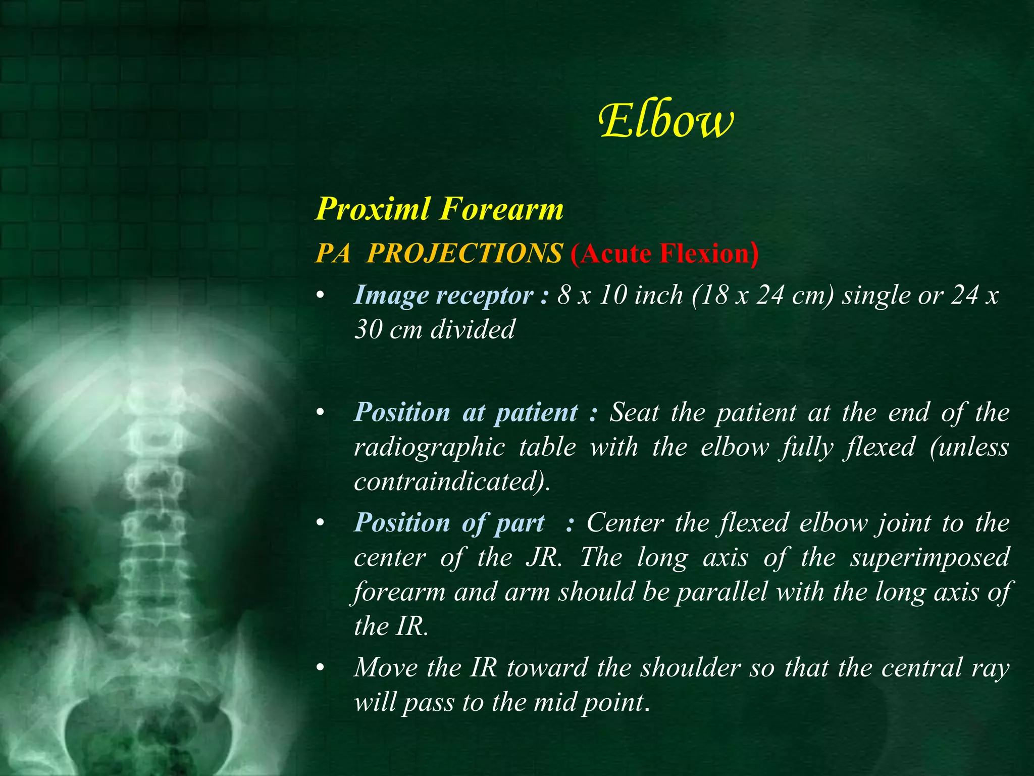 Technique 1 Upper limbs 2 | PPTX