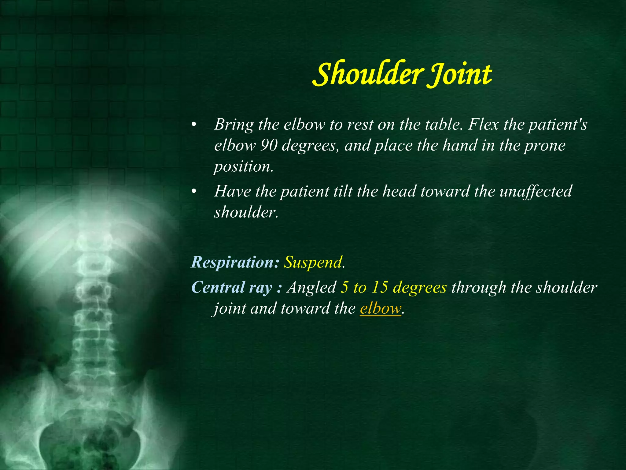 Technique 1 Upper limbs 3 | PPTX