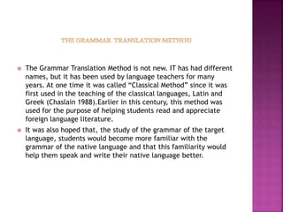 Technique and Principles in Language Teaching | PPTX