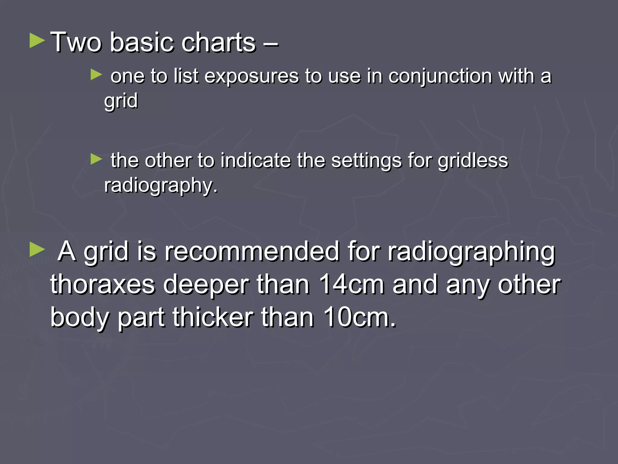 Technique chart construction | PPT