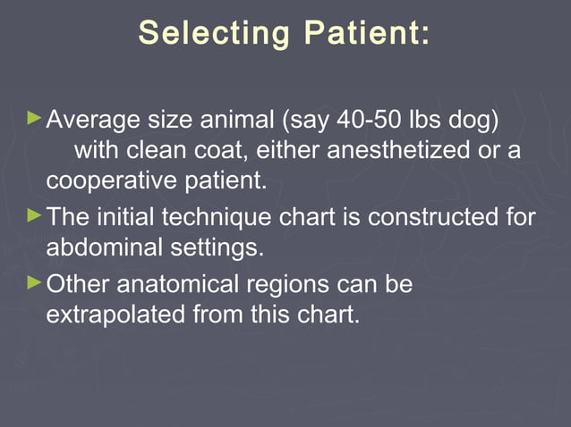 Technique chart construction | PPT