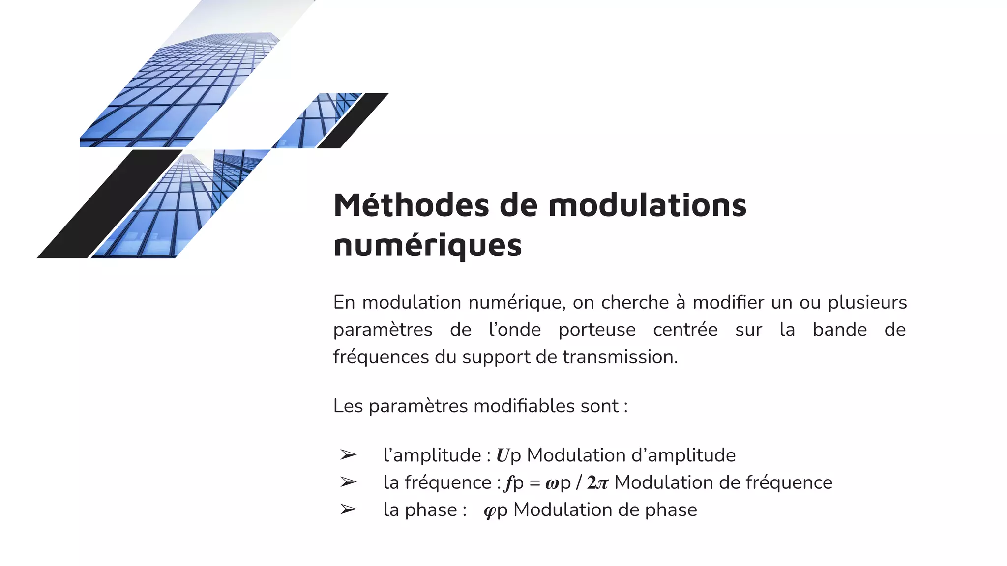 Technique de modulation | PPT Technique de modulation | PPT