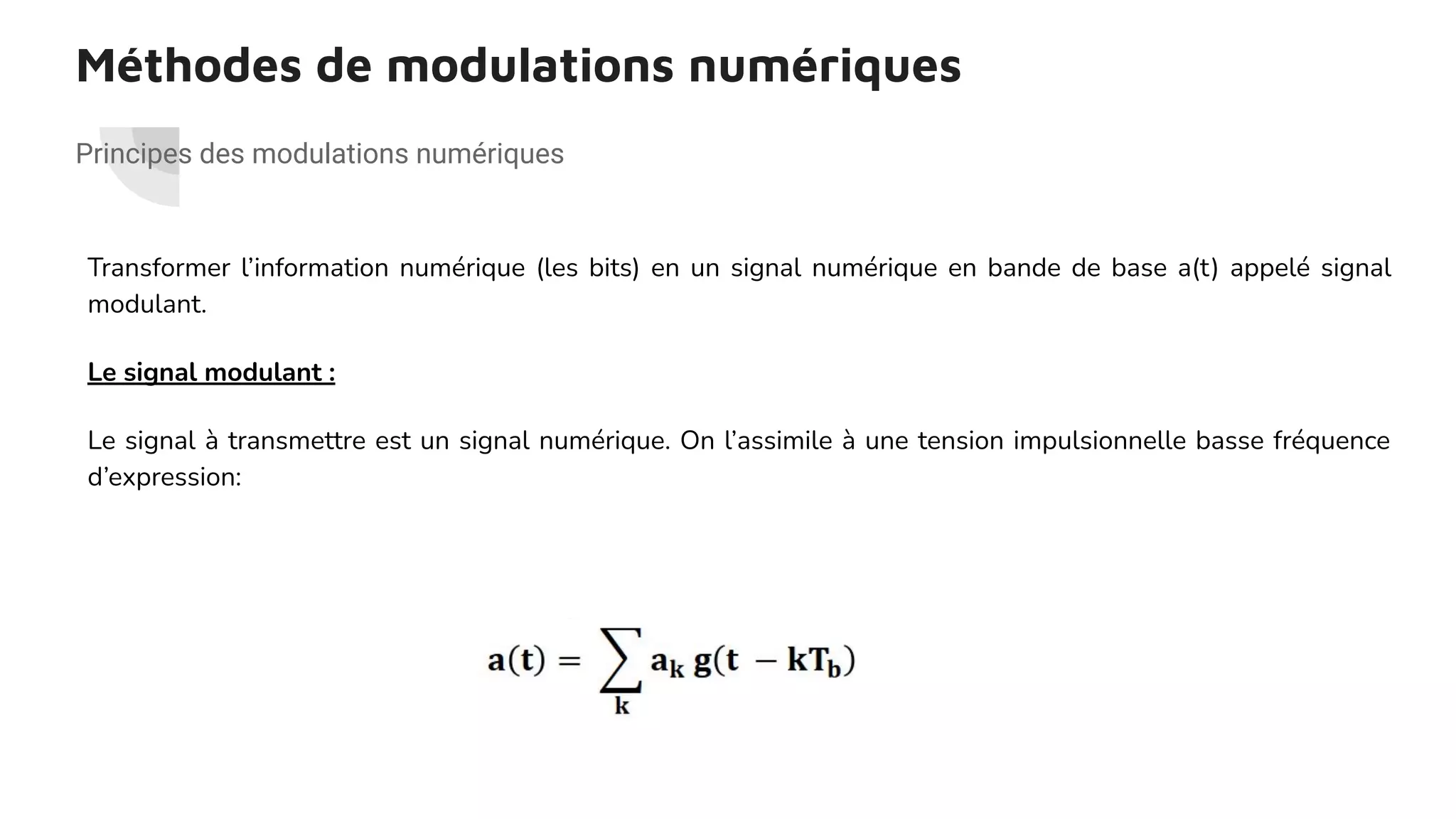 Technique de modulation | PDF