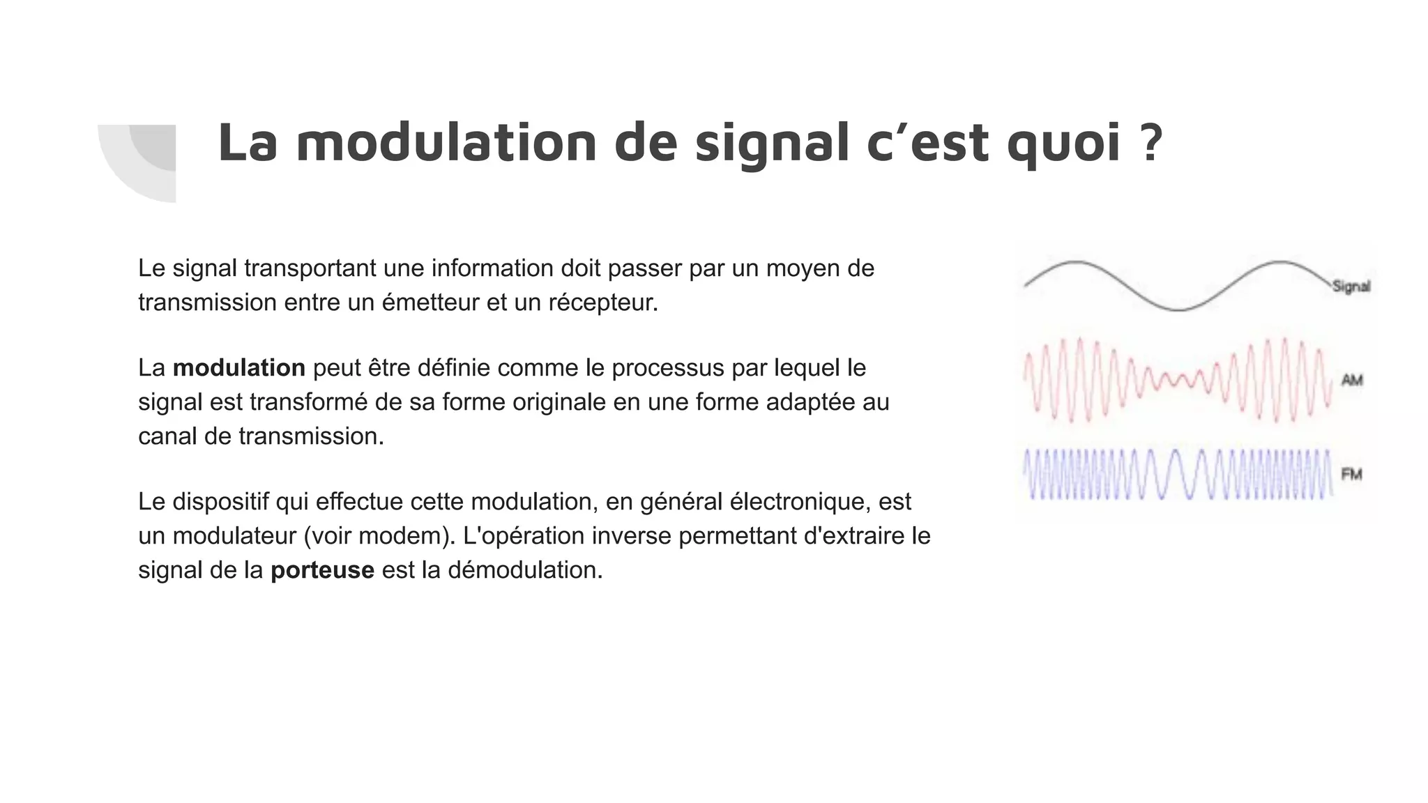 Technique de modulation | PDF