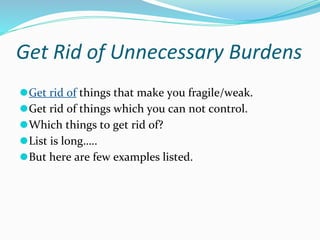Technique of Anti-Fragility – A Key to Successful and Happy Life | PPTX