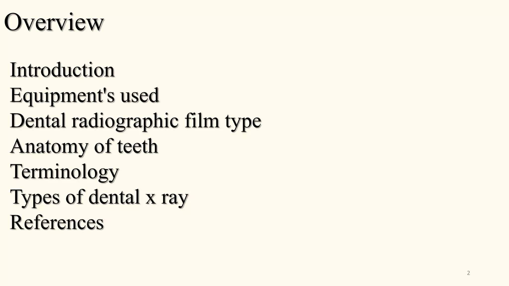 Technique of dental radiographic | PPTX