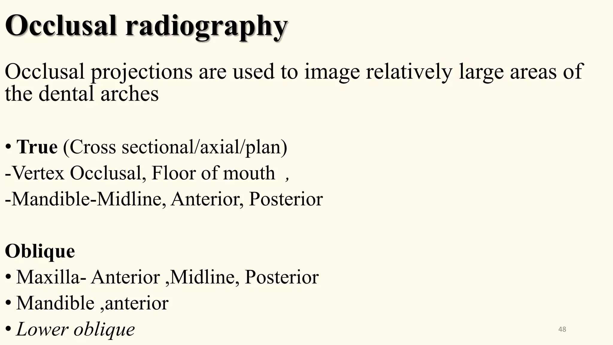 Technique of dental radiographic | PPTX