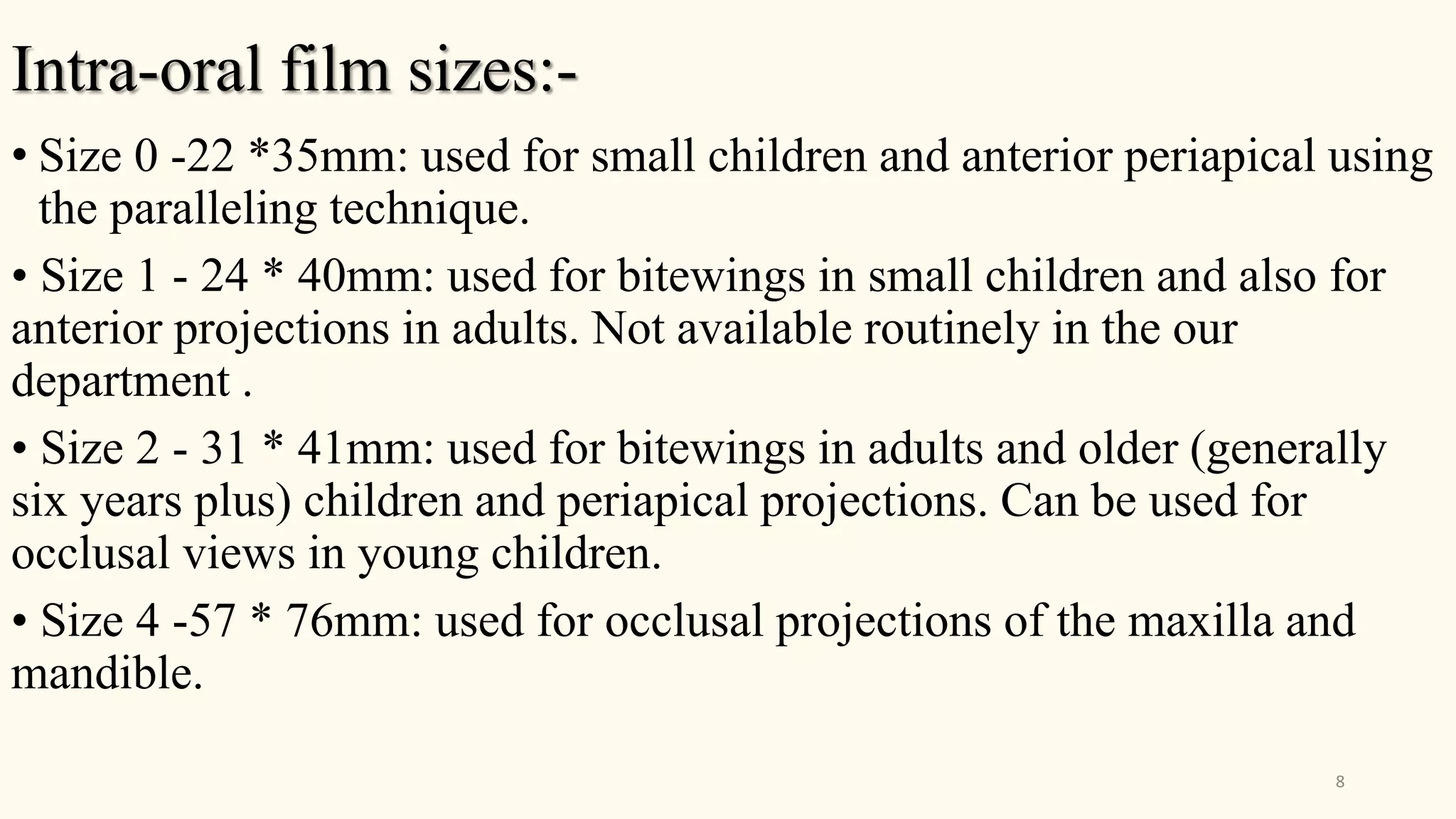 Technique of dental radiographic | PPTX