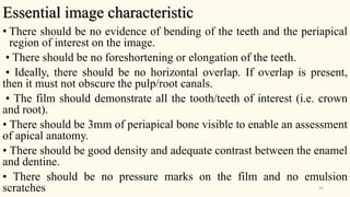 Technique of dental radiographic | PPTX