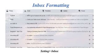 Technique of email writing | PPTX