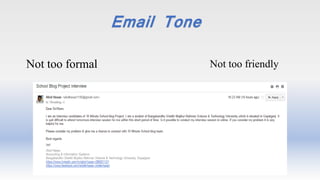 Technique of email writing | PPTX