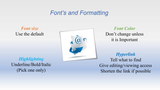 Technique of email writing | PPTX