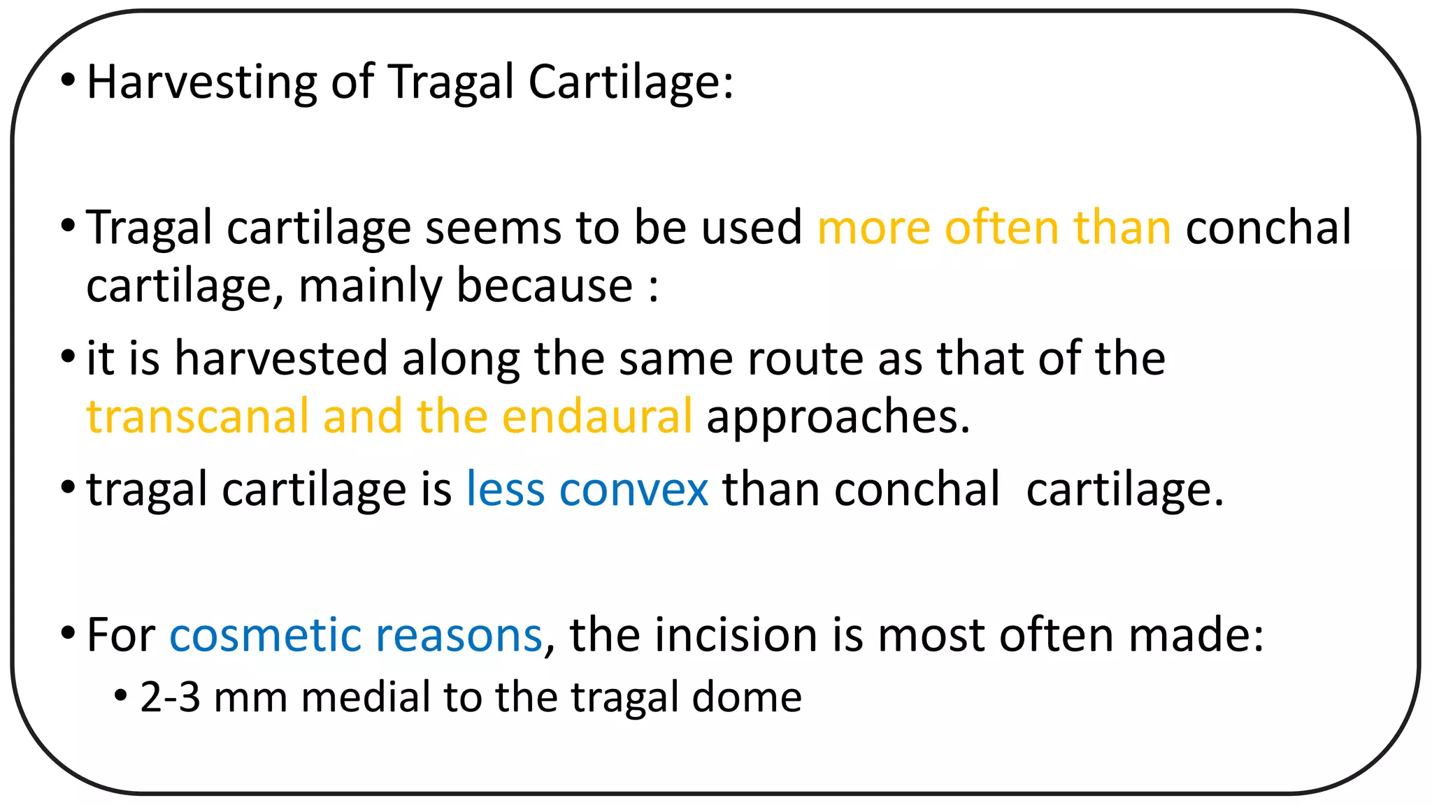 Technique of harvesting cartilage graft for cartilage tympanoplasty Dr ...