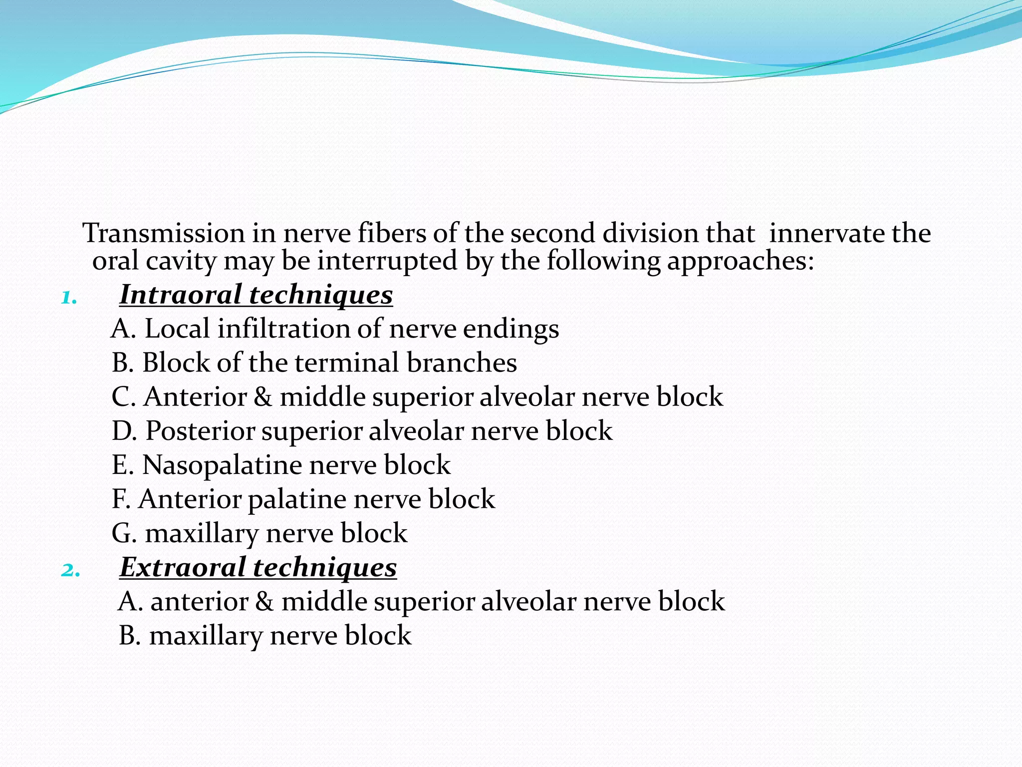 Technique of maxillay anesthesia | PPTX