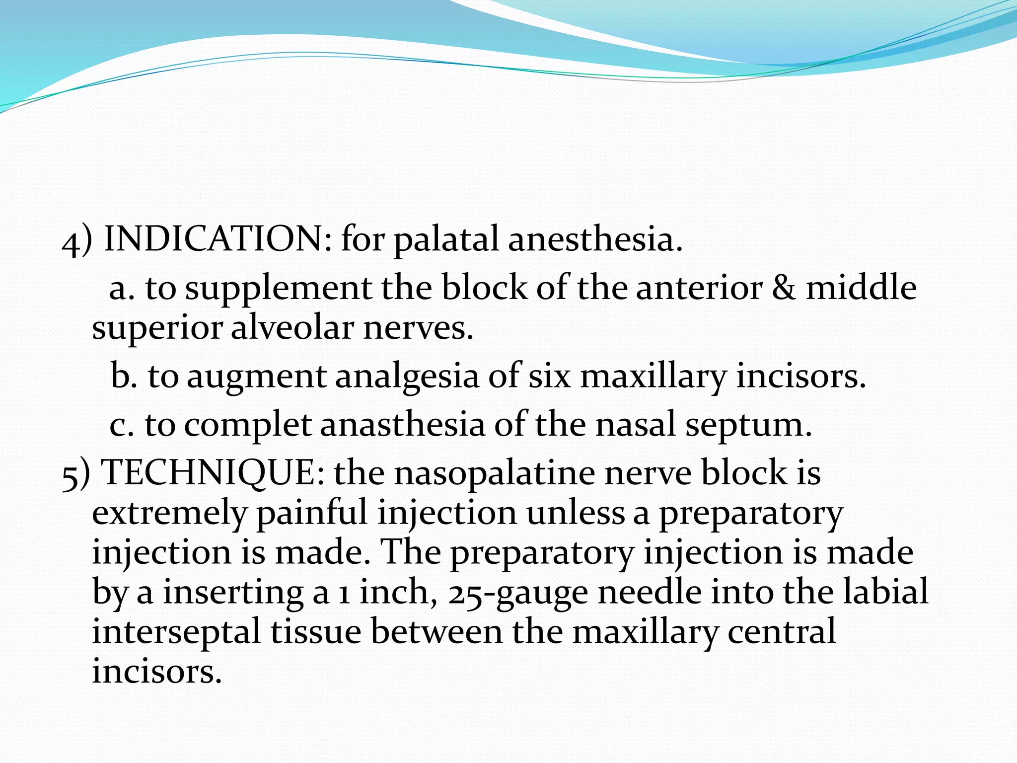 Technique of maxillay anesthesia | PPTX