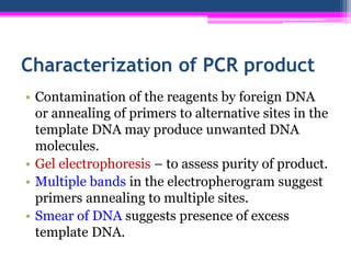 Technique of polymerase chain reaction (pcr) experimental biotechnology ...