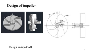 centrifugal pump project | PPTX