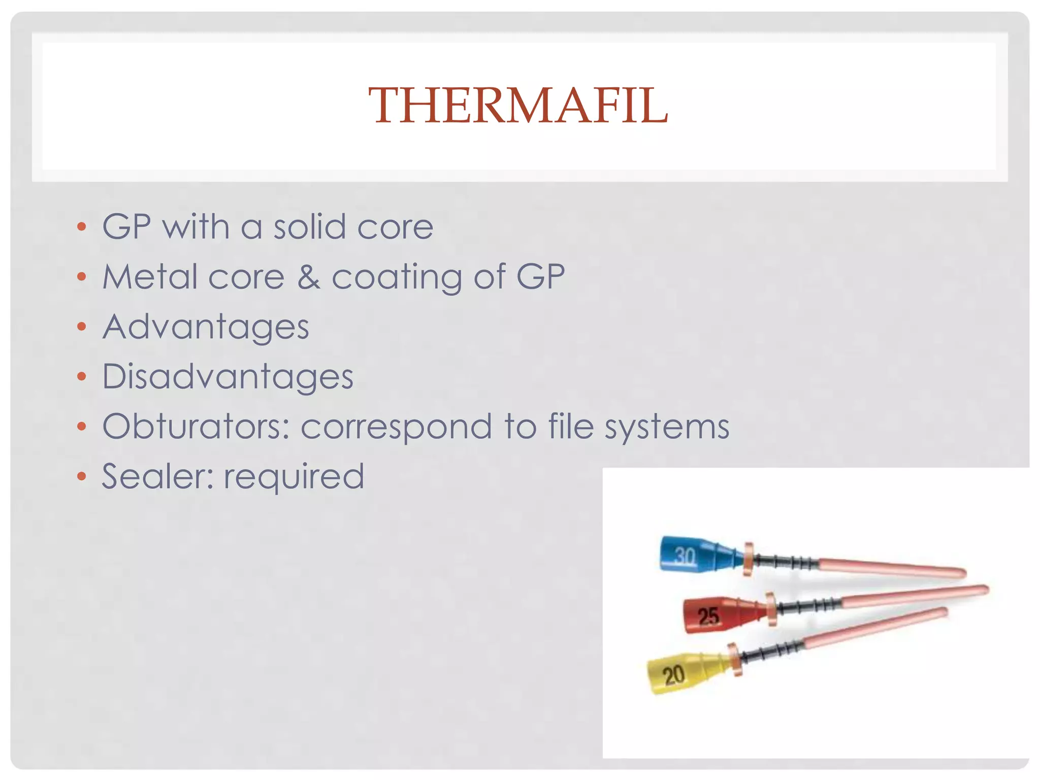 Techniques of Root Canal Obturation | PPTX