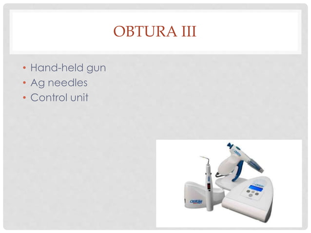 Techniques of Root Canal Obturation | PPTX | Medical Health