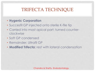 Techniques of Root Canal Obturation | PPTX