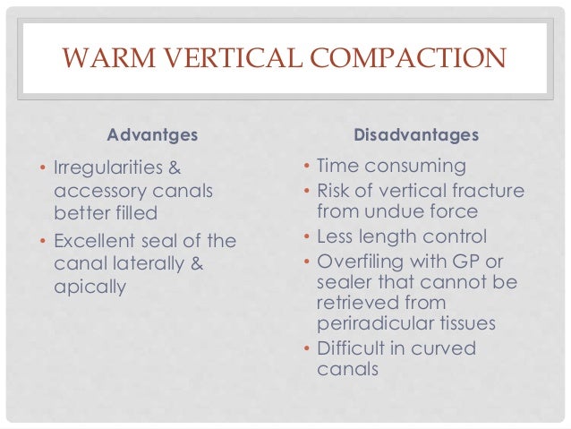 Techniques of Root Canal Obturation