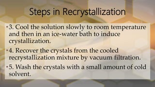 Techniques in Organic Chemistry | PPT