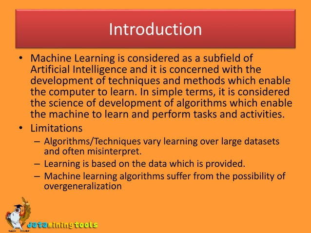 Techniques Machine Learning | PPTX